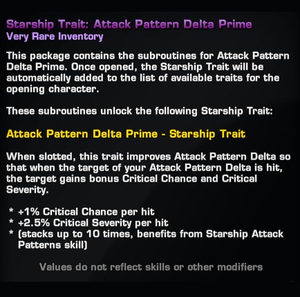 Attack Pattern Delta Prime - MMOGold